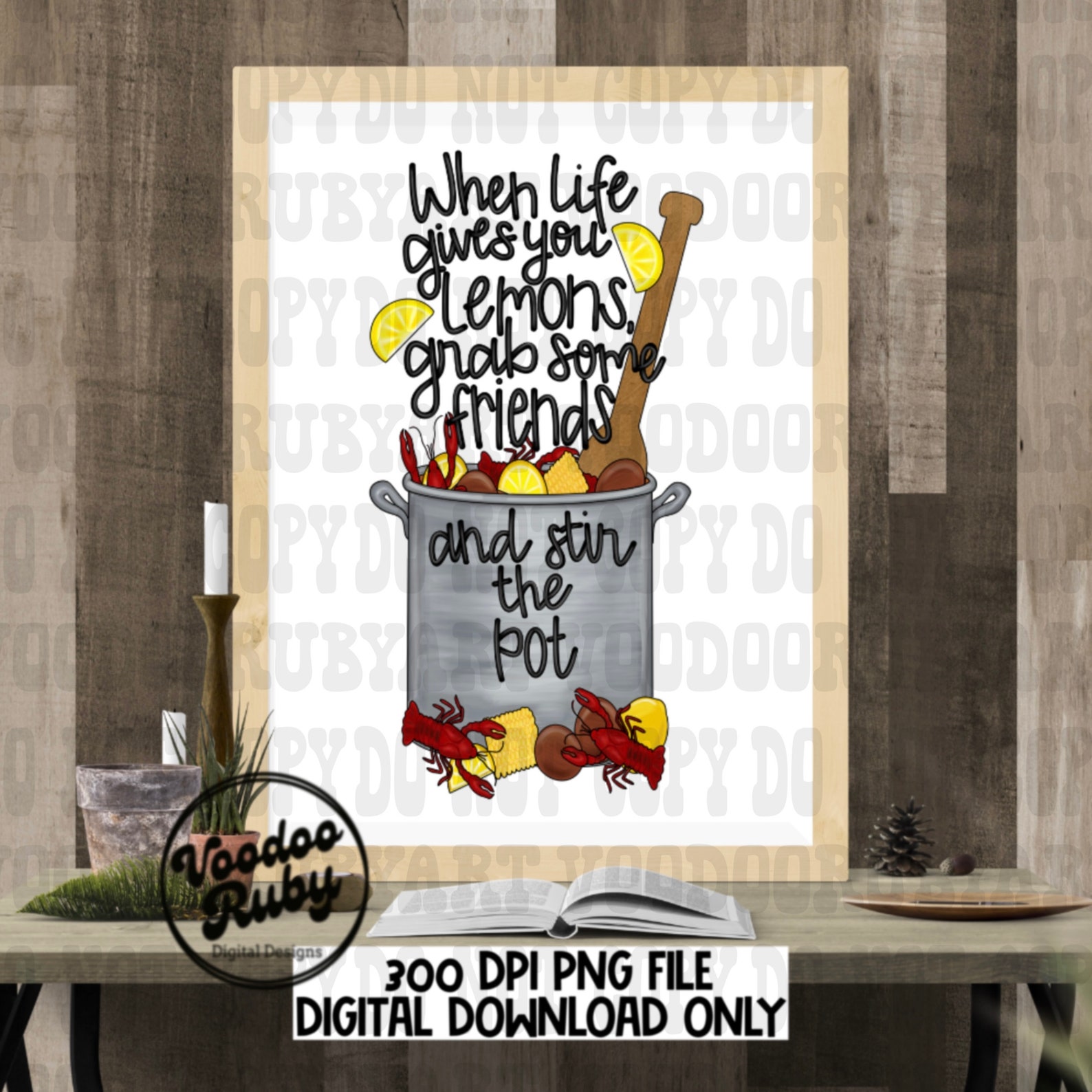 Crawfish Boil PNG Design: Cajun Louisiana Art (digital Download) - Etsy