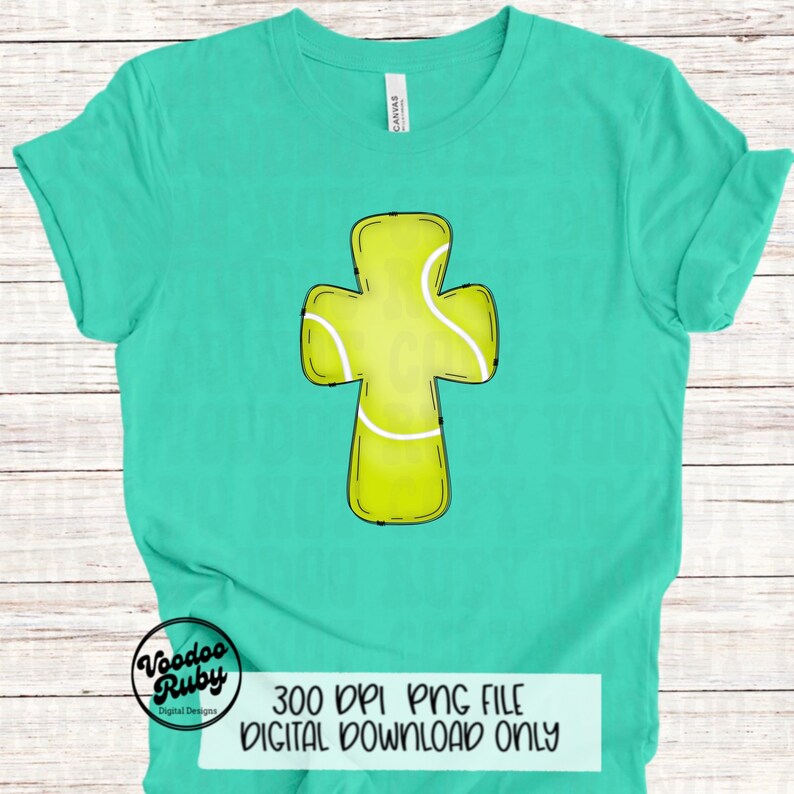 Christian Tennis PNG Design: Hand Drawn Sports Clip Art (digital ...