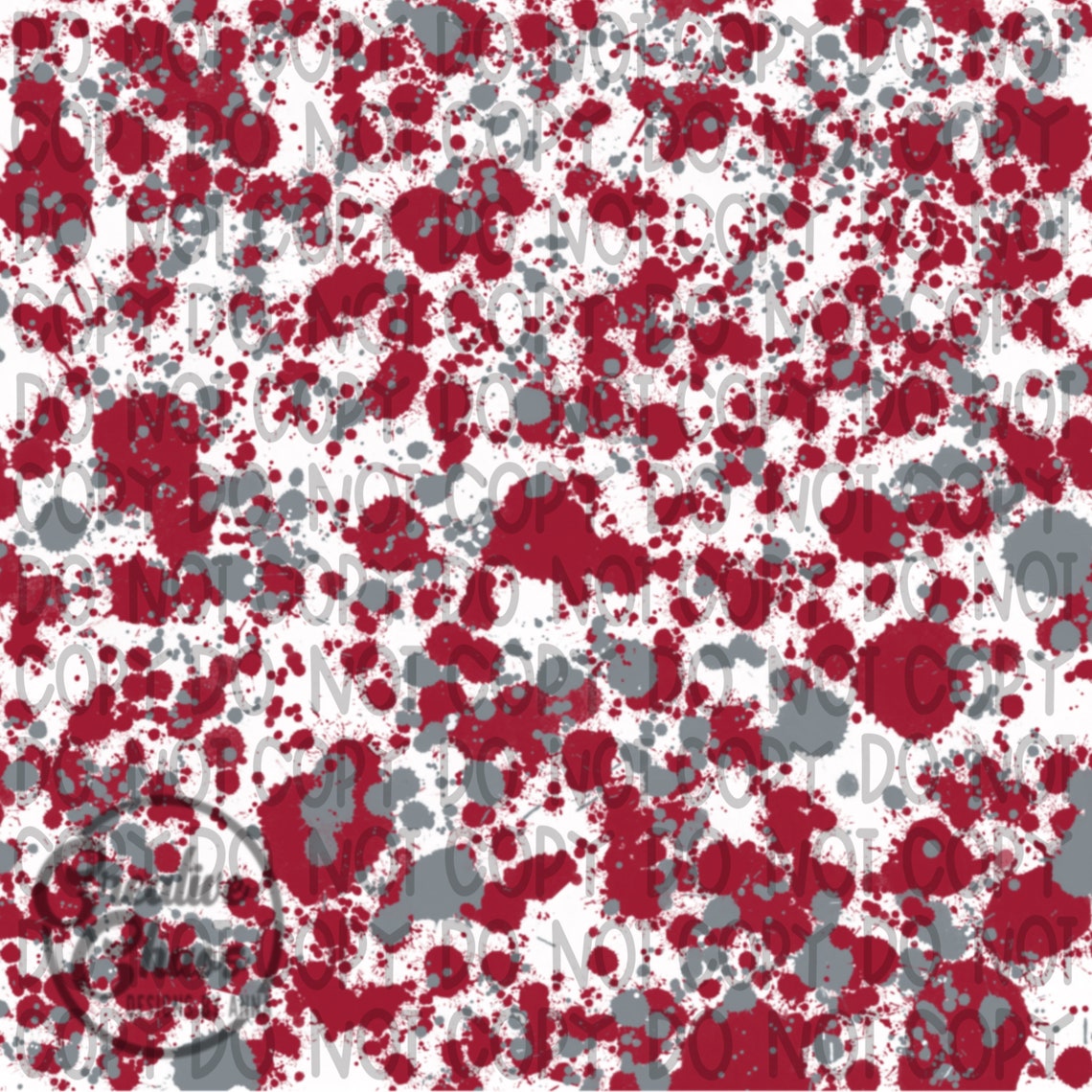 Red Gray Splatter PNG Background Digital Paper PNG Bundle - Etsy