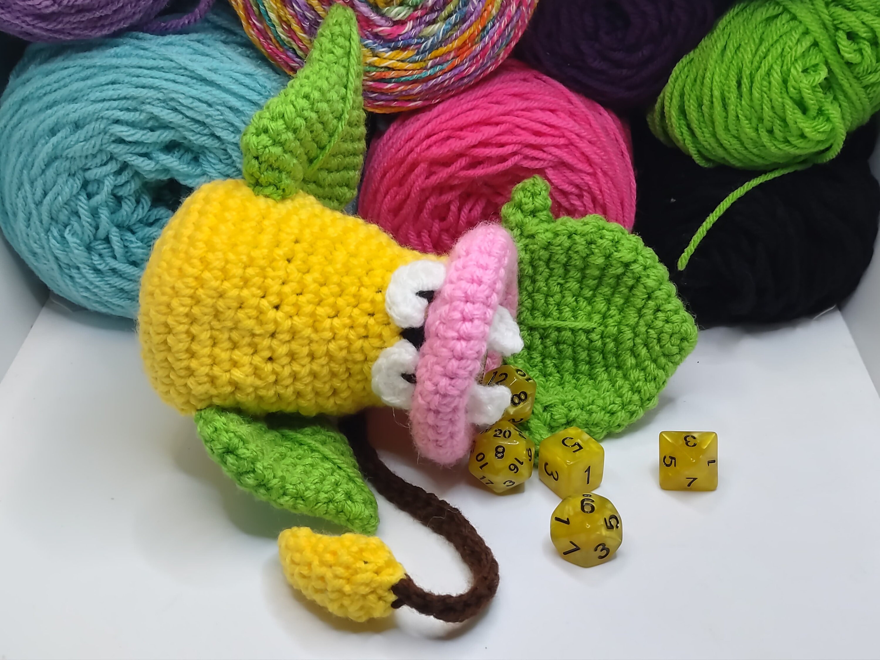 Victreebel Dice Bag CROCHET PATTERN PDF - Etsy