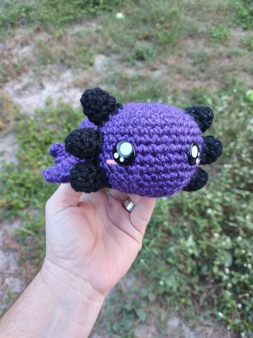 Axie the Axolotl CROCHET PATTERN PDF - Etsy Canada
