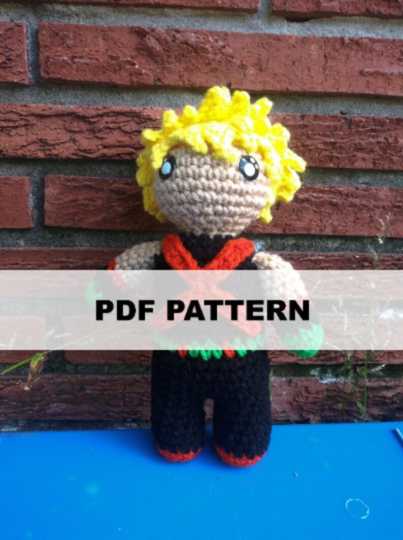 Explosion Hero CROCHET PATTERN - Etsy