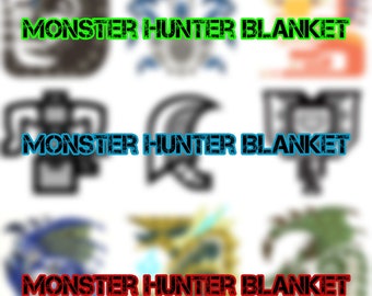 Monster Hunter Pattern - Etsy