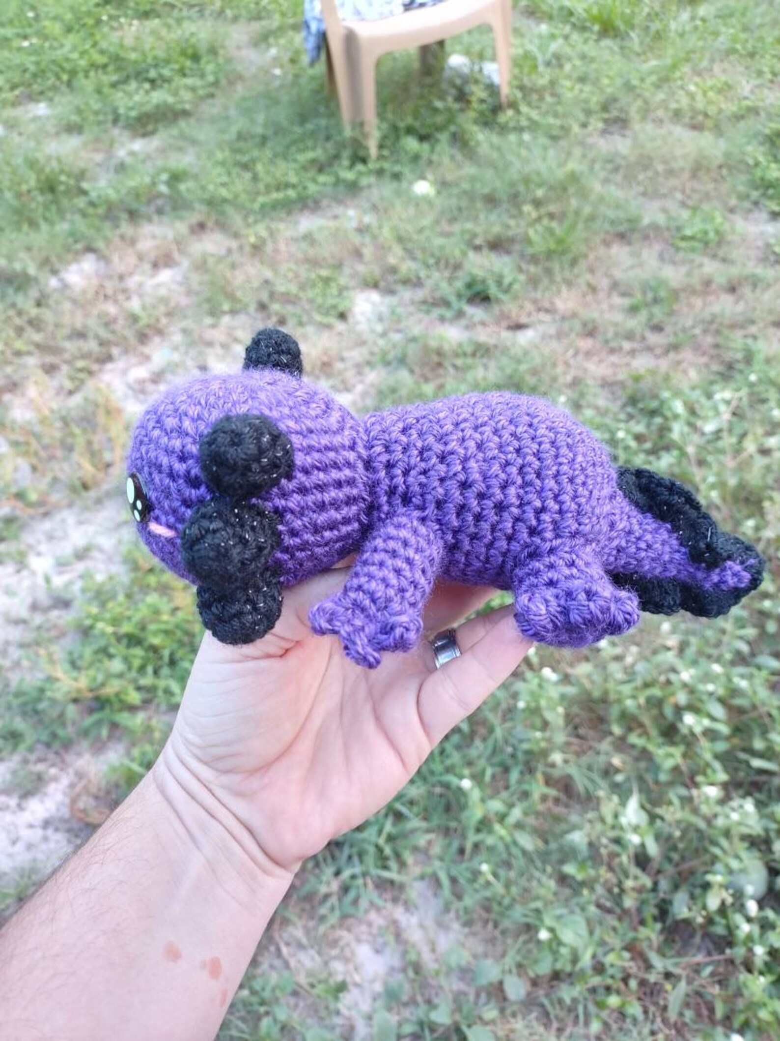 Axie the Axolotl CROCHET PATTERN PDF - Etsy Canada