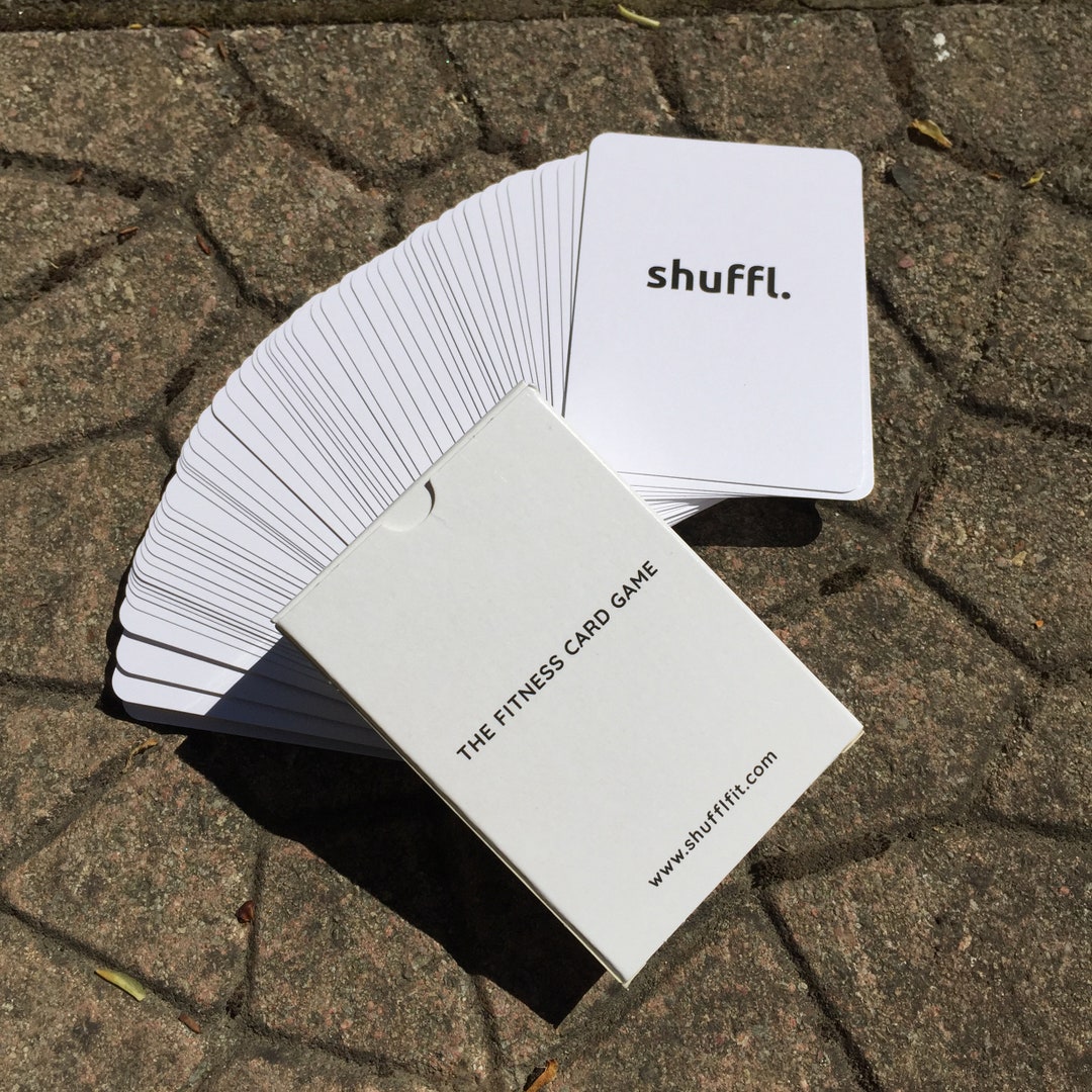 Shuffl: the Fitness Card Game - Etsy