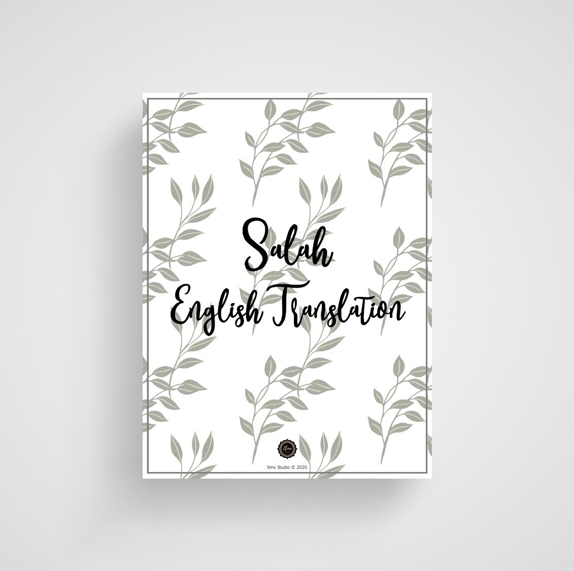 Salah English Translation Digital Download Ebook Printable Prayer Namaz ...