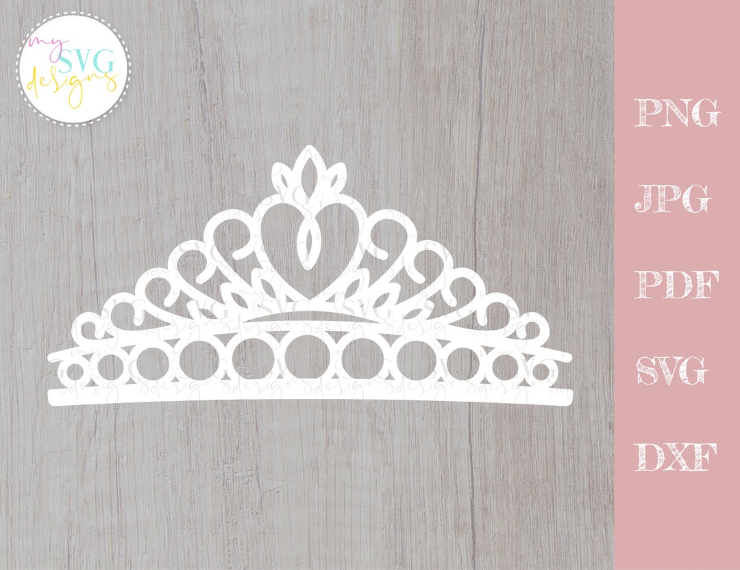 Crown Svg, Cake Topper Svg, Quinceanera Svg, Sweet 16 Svg, Princess ...