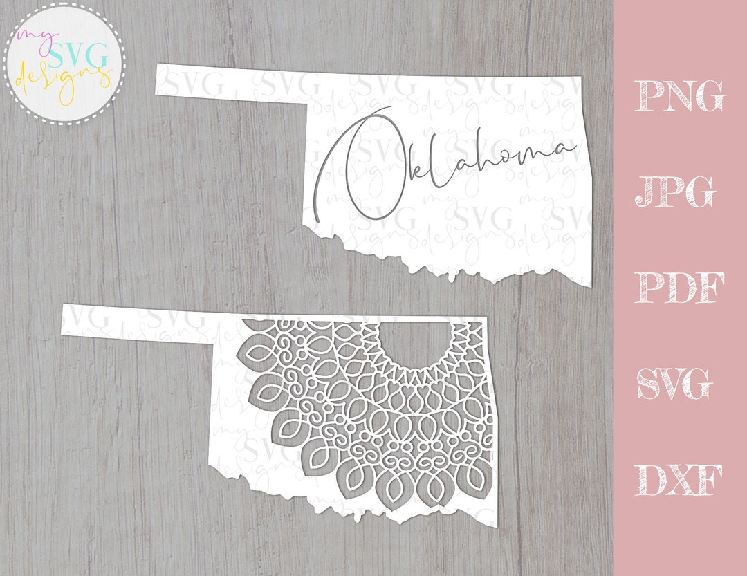 Oklahoma Svg, Oklahoma State Svg, Oklahoma Cut File, Files for ...