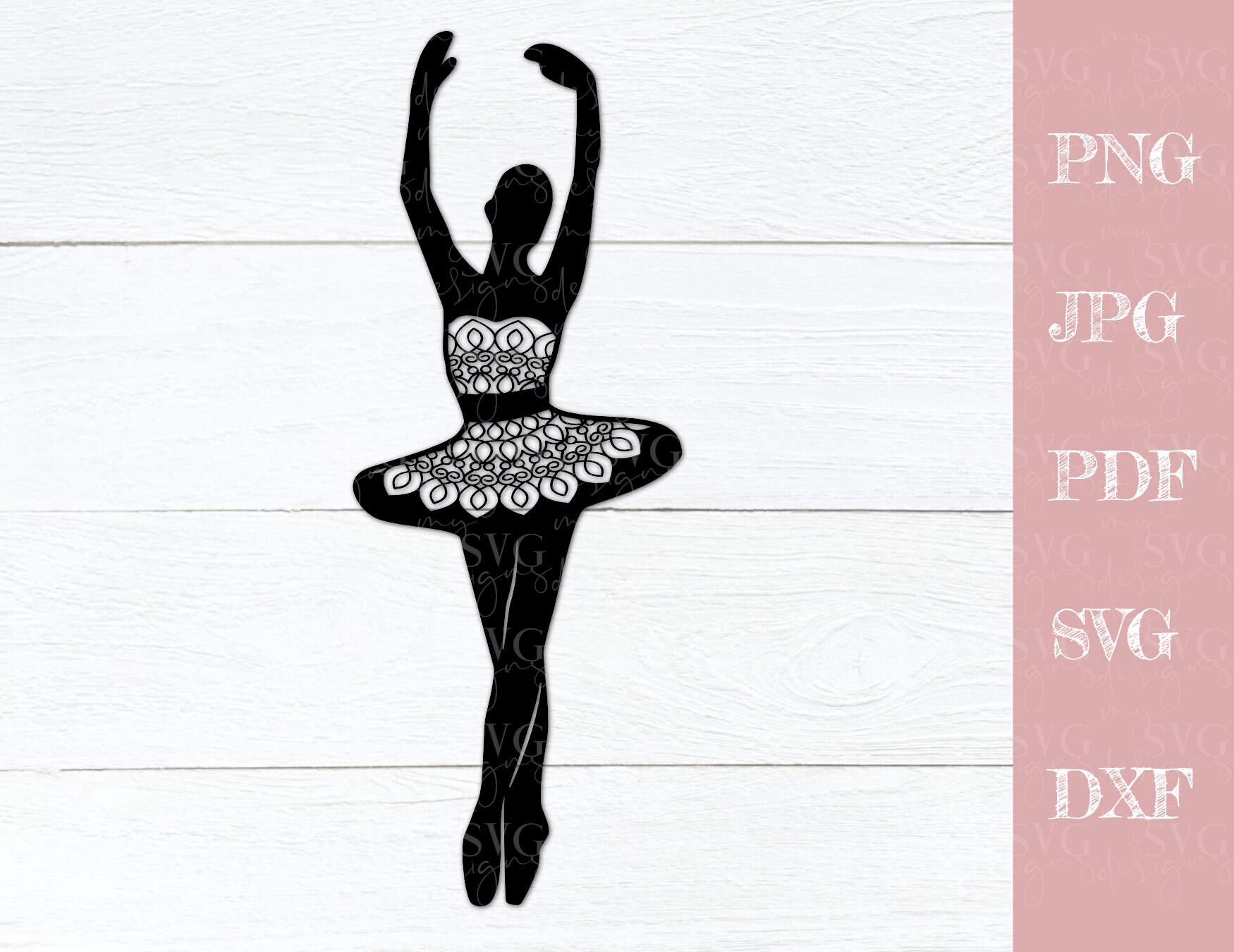 Ballerina Svg, Ballet Svg, Dancer Svg, Ballerina Cake Topper Svg, Files ...