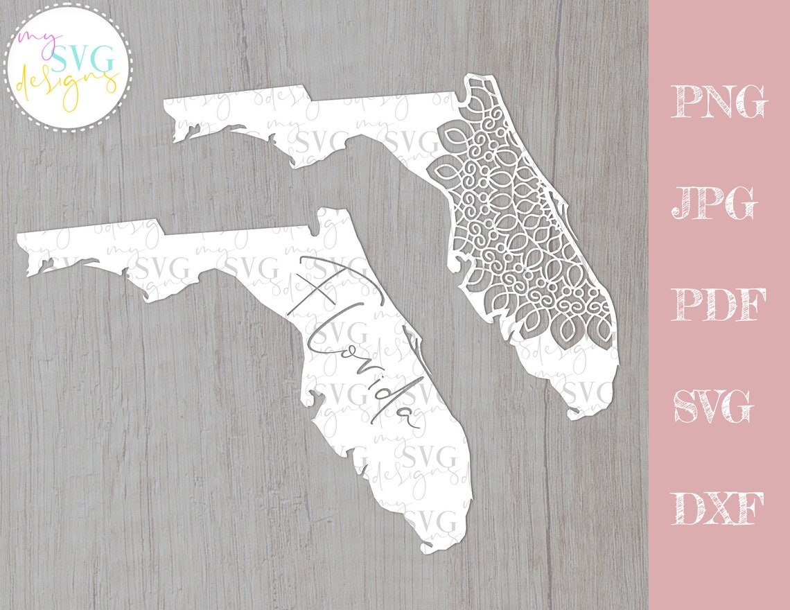 Florida Svg Florida State Svg Florida Cut File Files for - Etsy