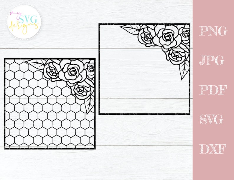 Flower Pattern Svg Geometric Pattern Svg Floral Svg Cut - Etsy