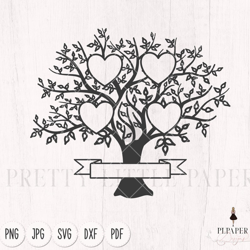 Family Tree Svg - Etsy
