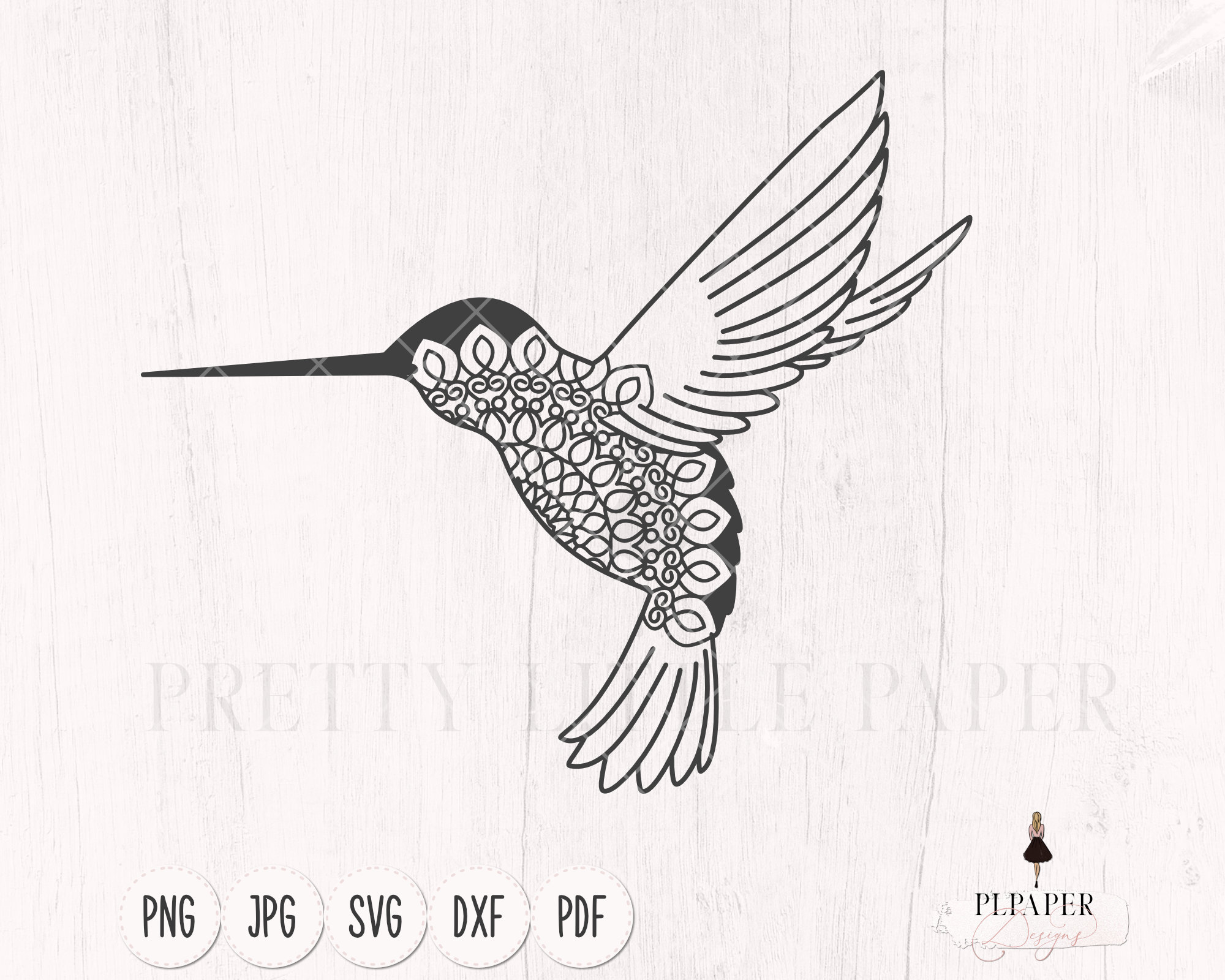 Colibrí svg svg colibrí mandala colibri svg ficha de corte - Etsy México