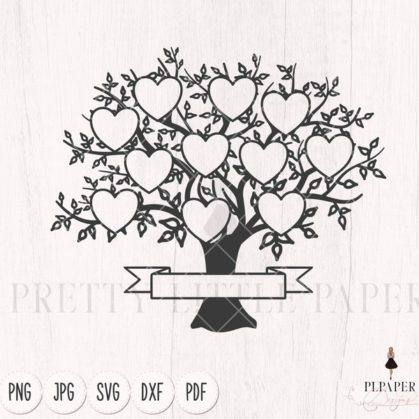 Custom Family Tree - Etsy