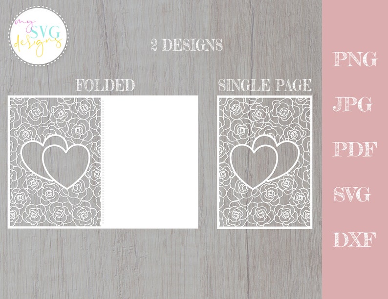 Wedding Invitation Svg Wedding Svg Wedding Card Cut File | Etsy