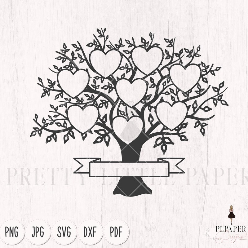 Family Tree Svg - Etsy