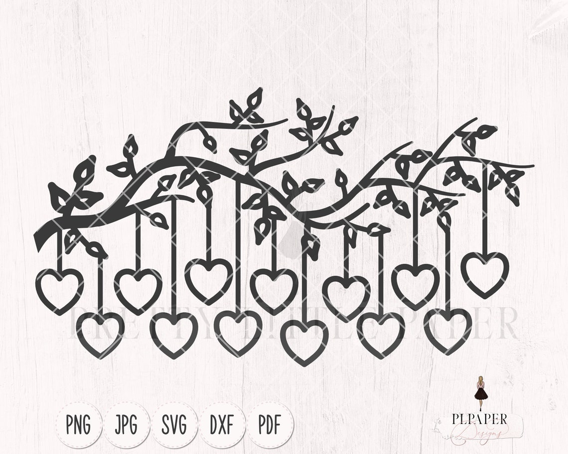 Family Tree Svg 13 Members, Family Reunion Svg, Custom Tree Branch Svg ...