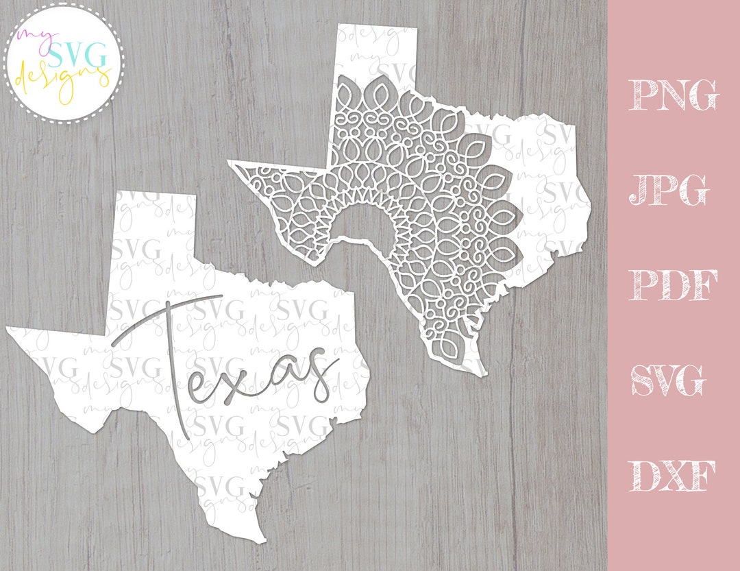 Texas Svg, Texas State Svg, Texas Cut File, Files for Silhouette ...