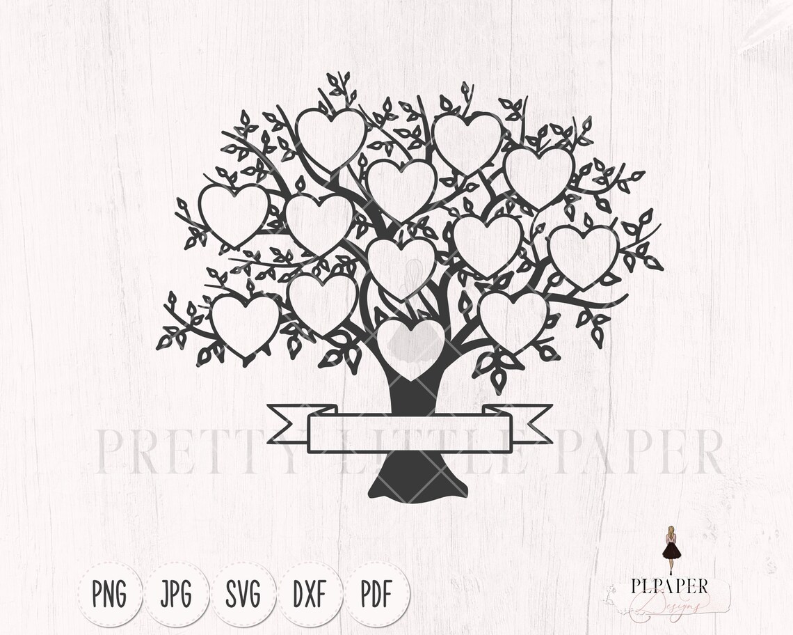 Family Tree Svg 13 Members Family Reunion Svg Custom Family | Etsy Canada