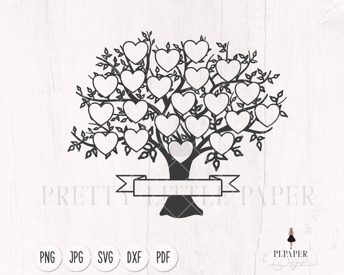 Family Tree Svg 21 Members, Family Reunion Svg, Custom Family Tree Svg ...