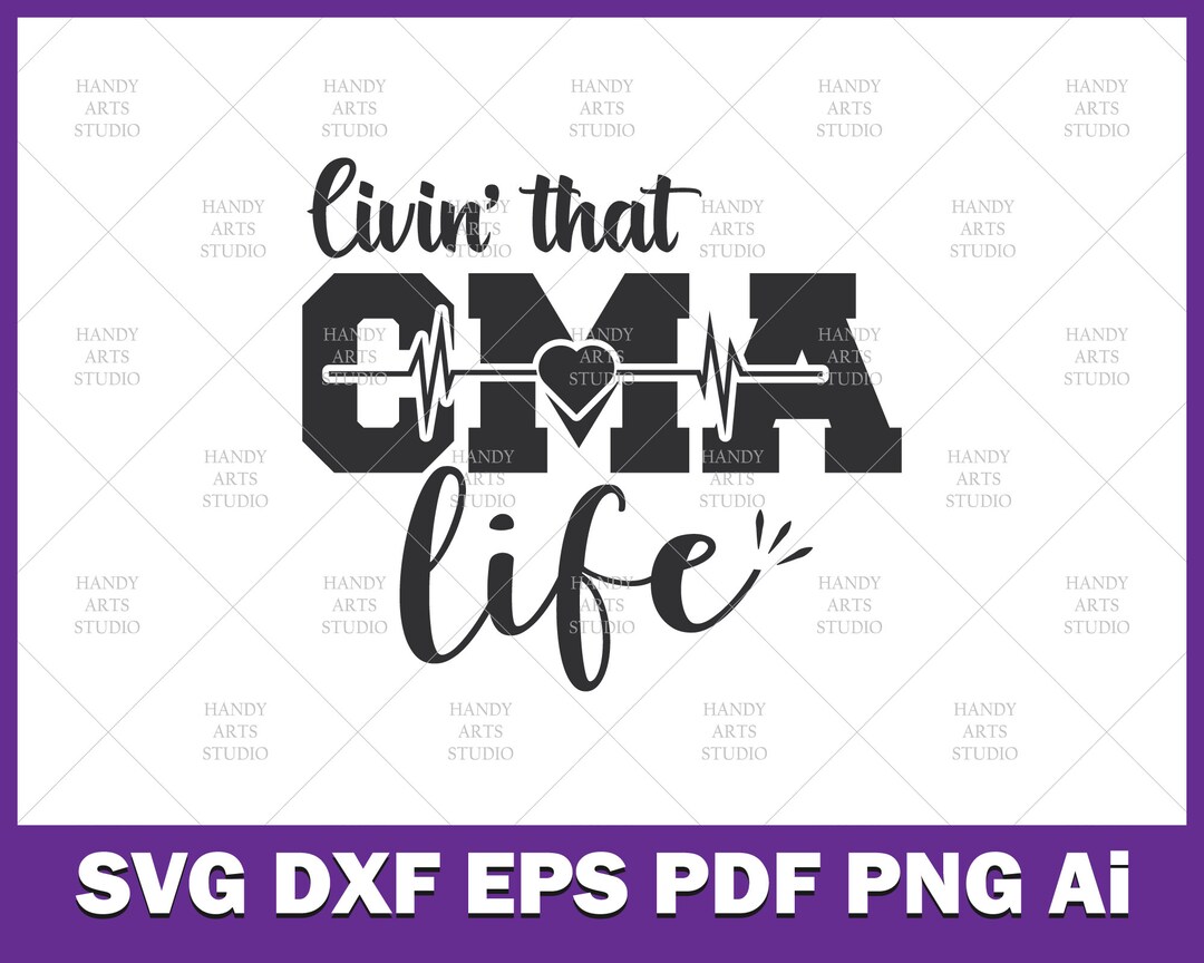 Living That CMA Life Svg Printable Cutting File for Cricut or ...
