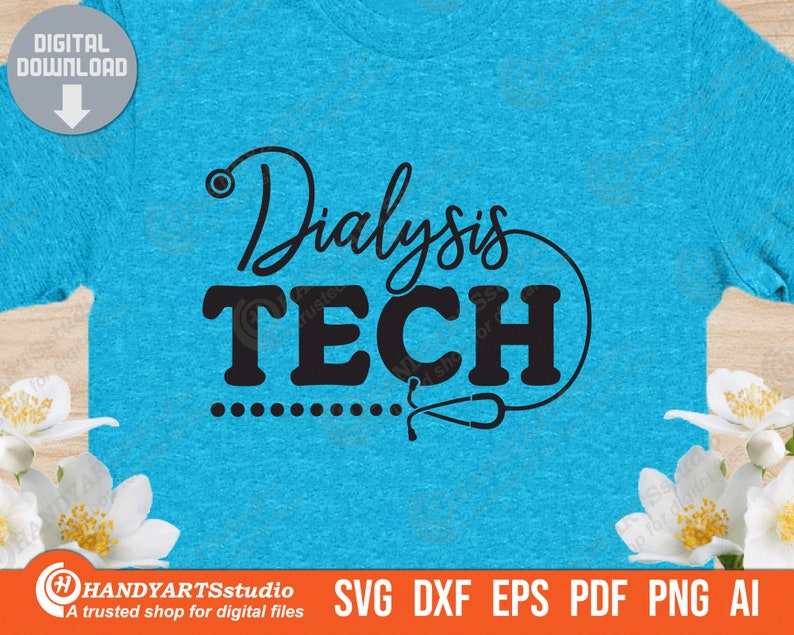 Dialysis Tech Svg Cut File for Cricut and Silhouette - Etsy Hong Kong