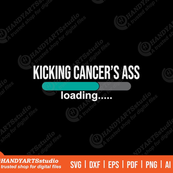 Kick Cancers Ass - Etsy
