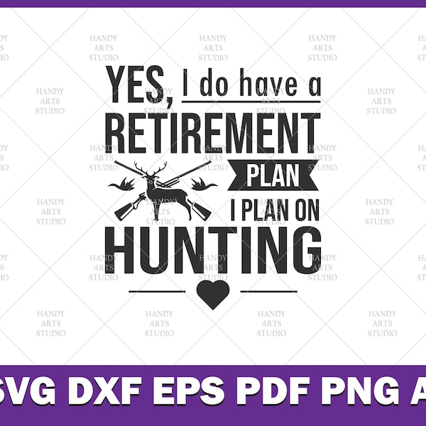 Retirement I Have a Plan Svg - Etsy