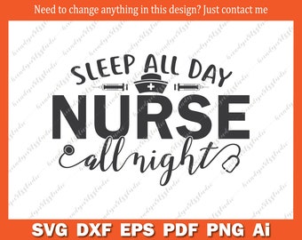 Night Shift Svg | Etsy