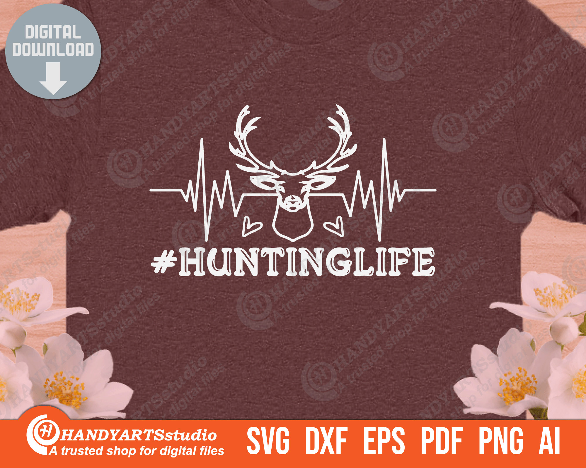 Hunting Life Svg File for Cricut and Silhouette Hunting | Etsy Canada