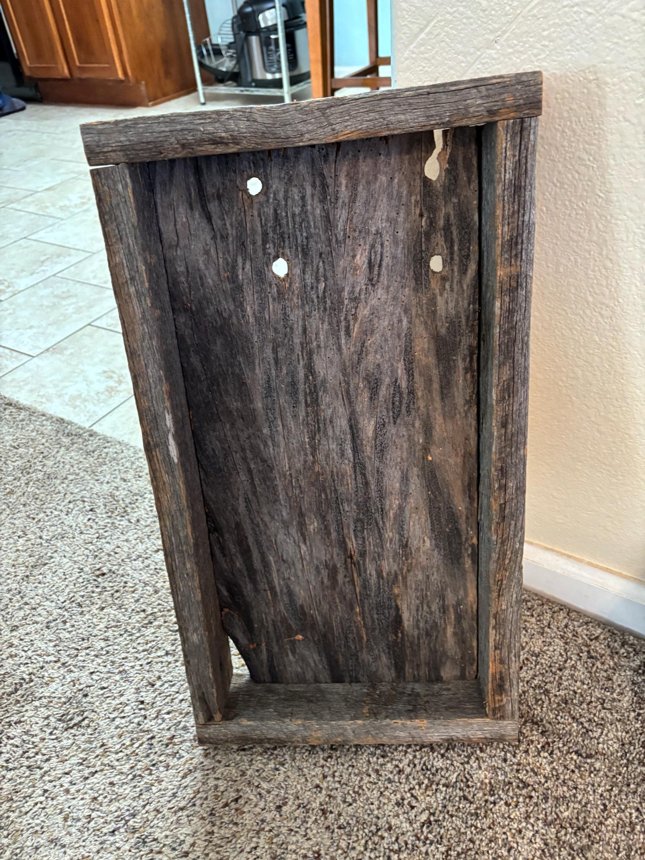Rustic Wood Shadow Box - Etsy