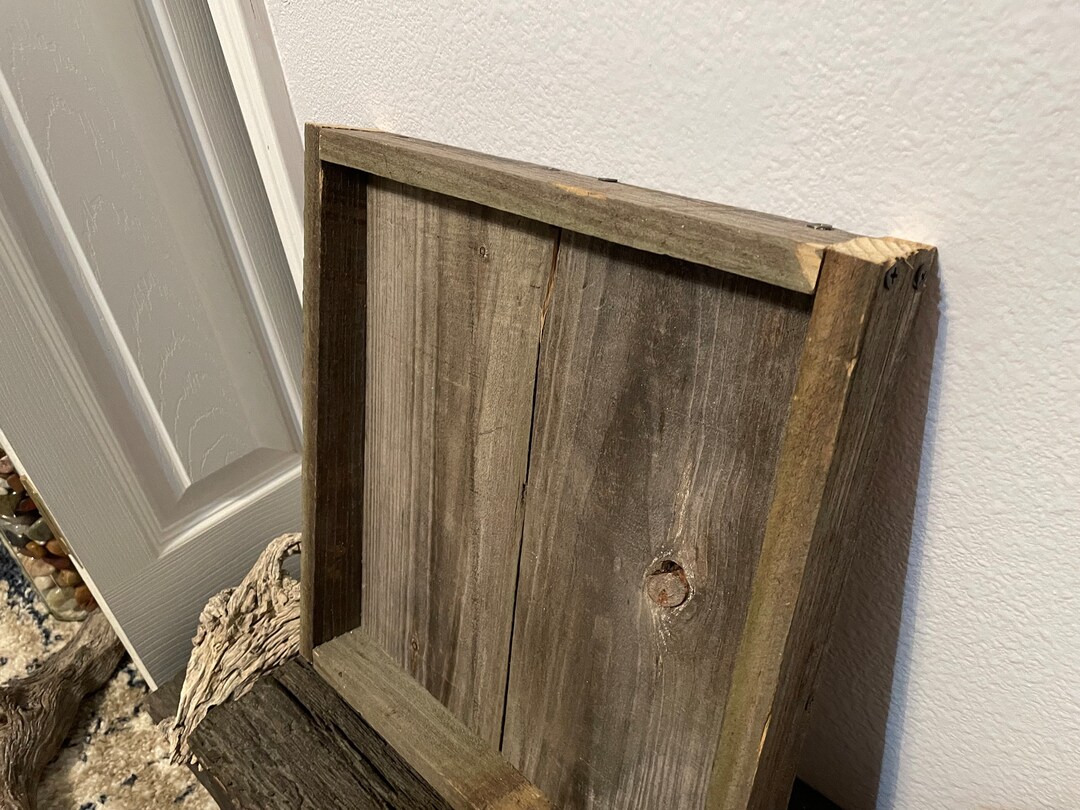 Rustic Wood Shadow Box - Etsy