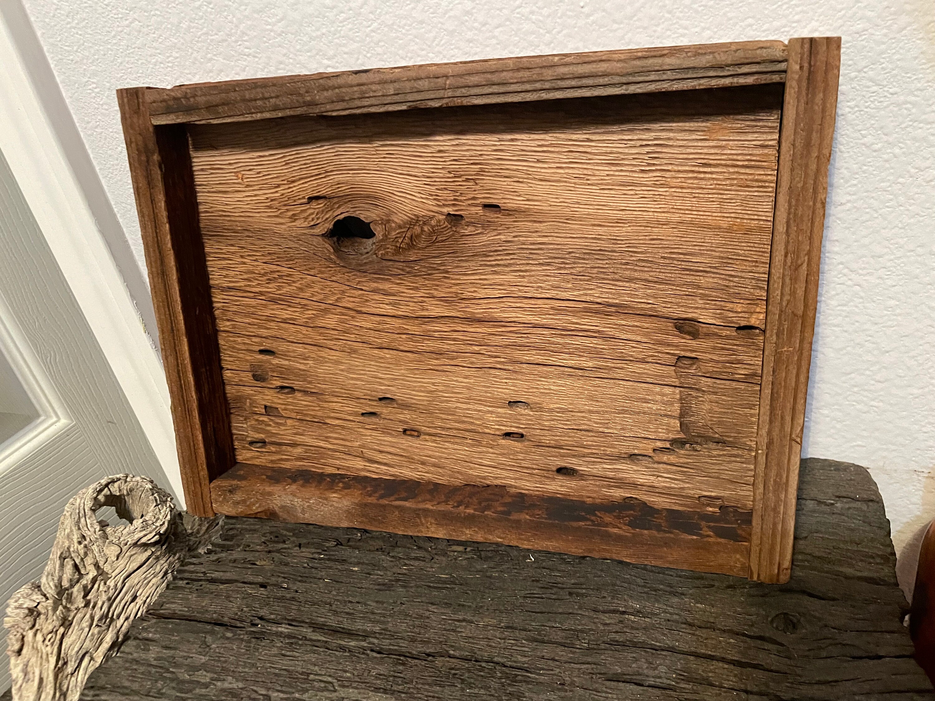 Rustic Wood Shadow Box - Etsy