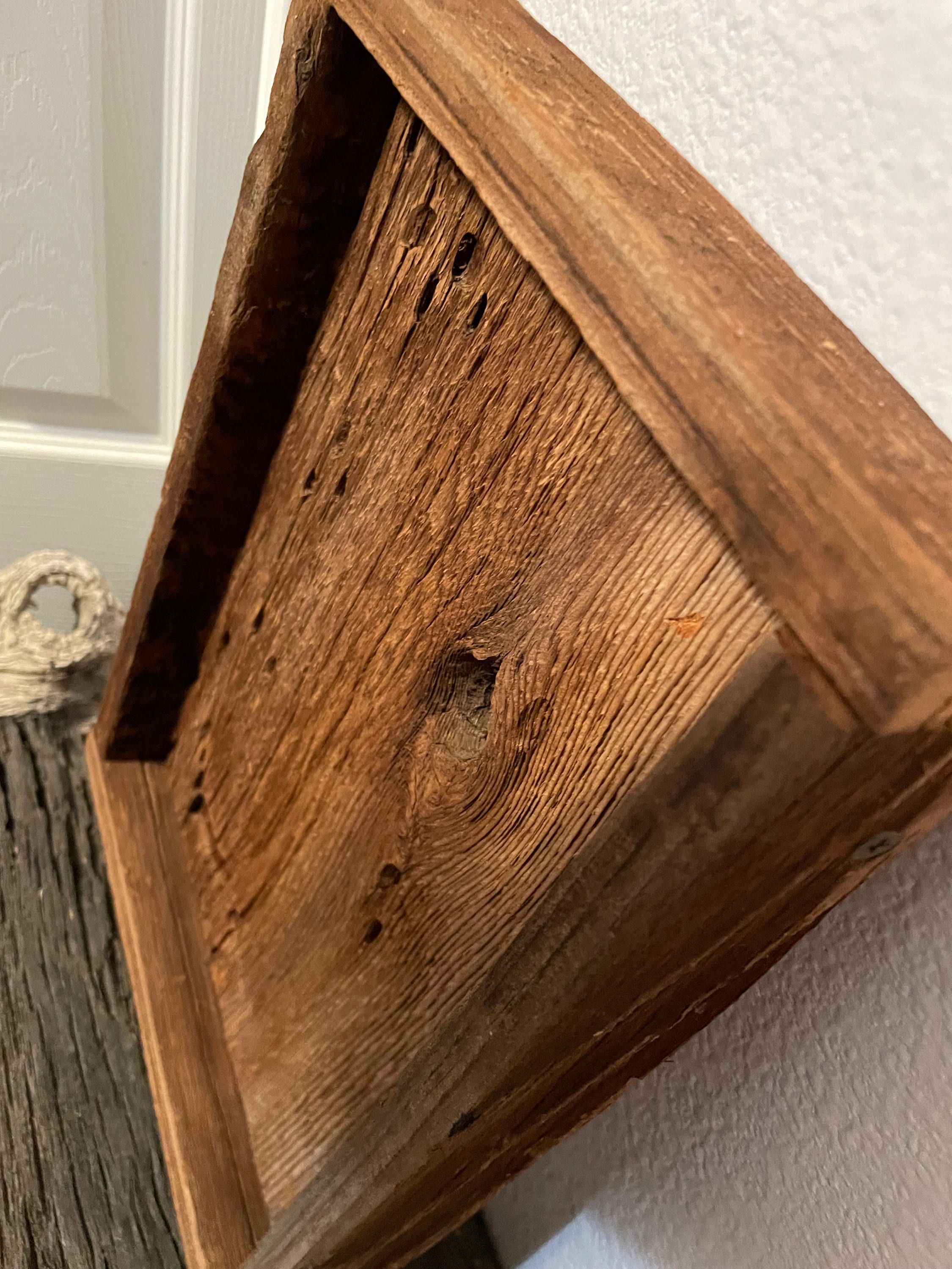 Rustic Wood Shadow Box - Etsy