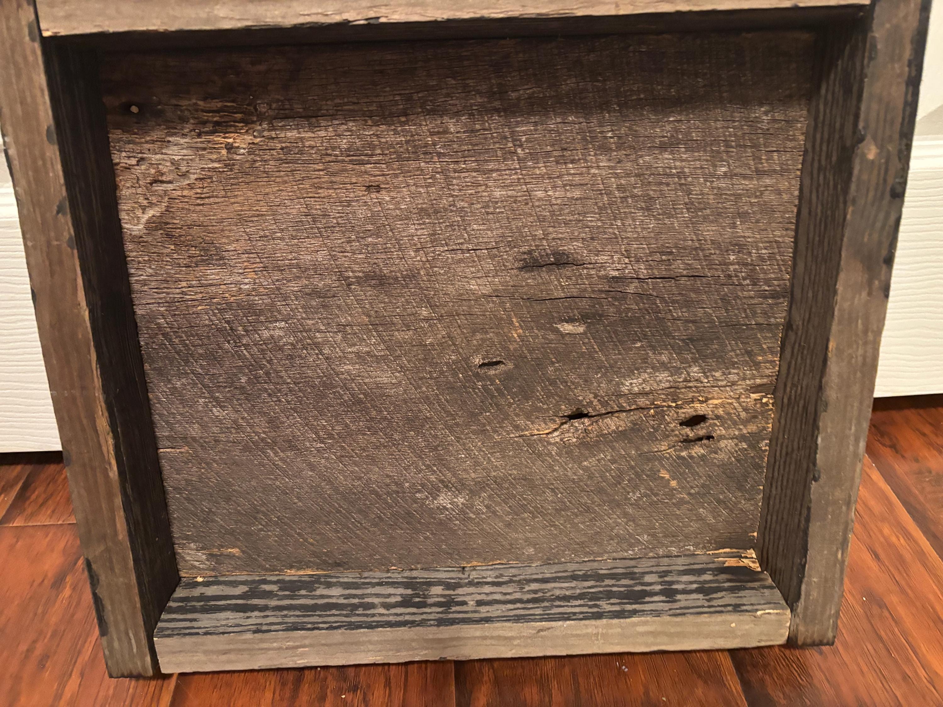 Rustic Wood Shadow Box - Etsy