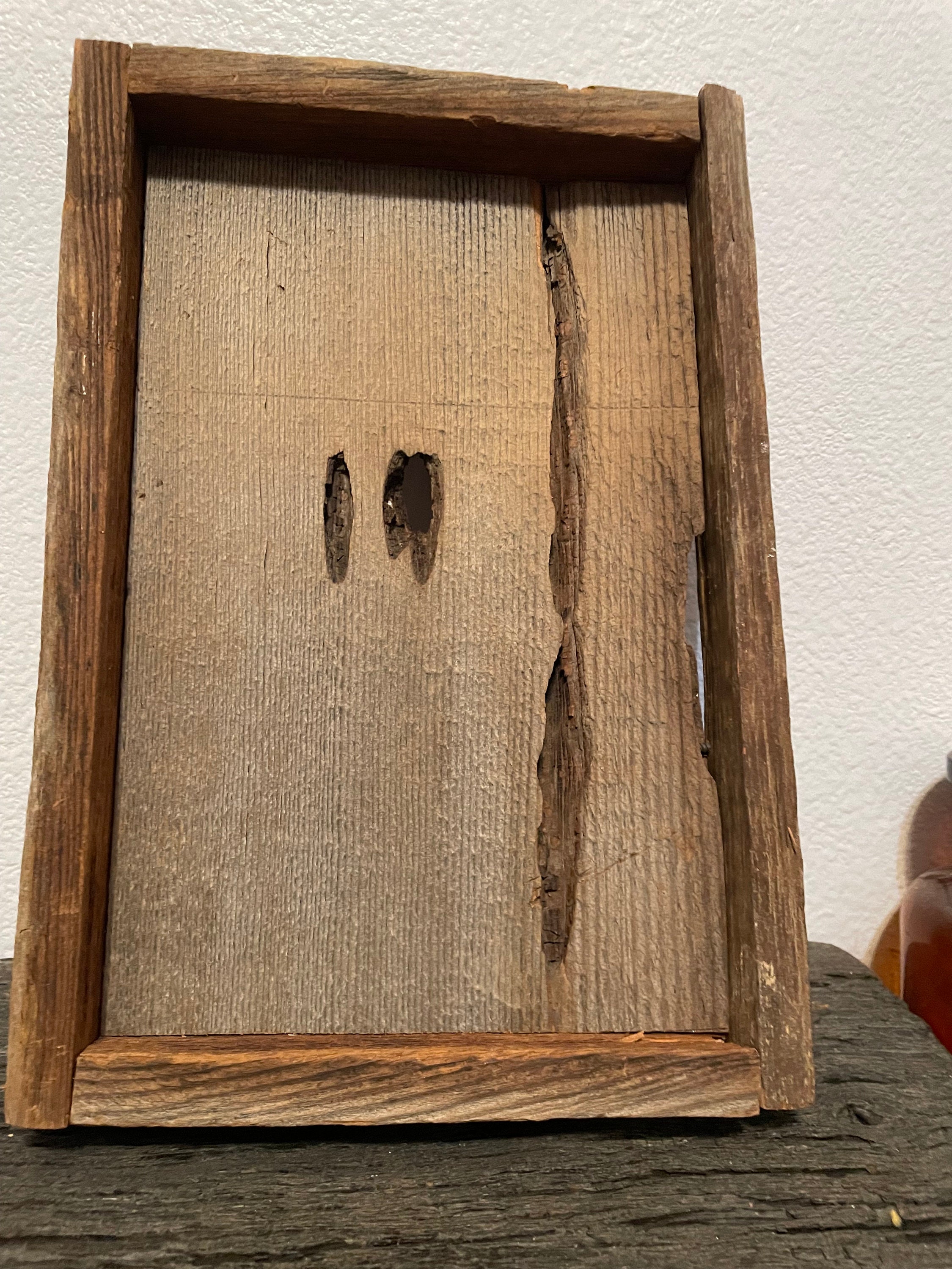 Rustic Wood Shadow Box - Etsy