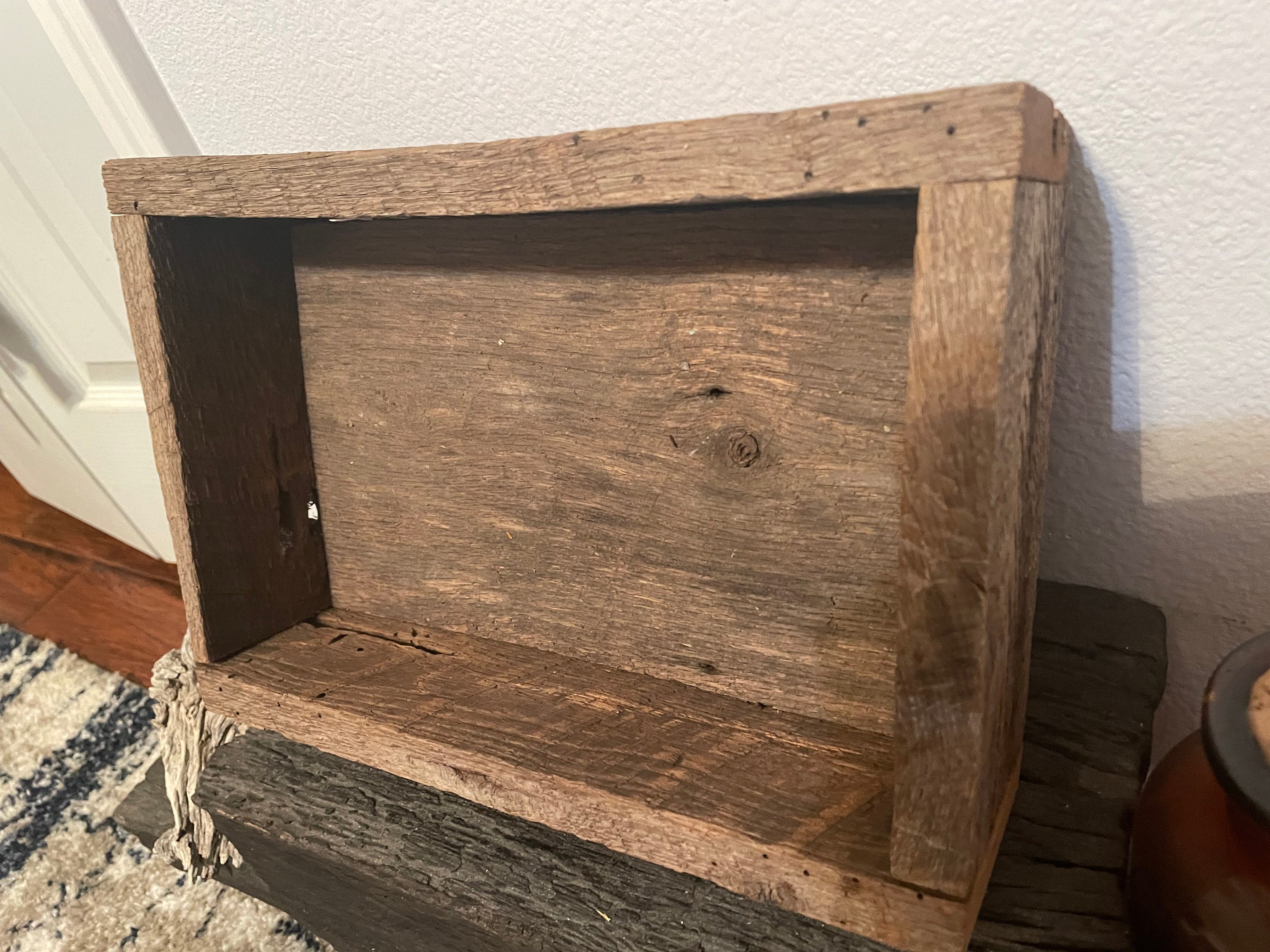 Rustic Wood Shadow Box - Etsy