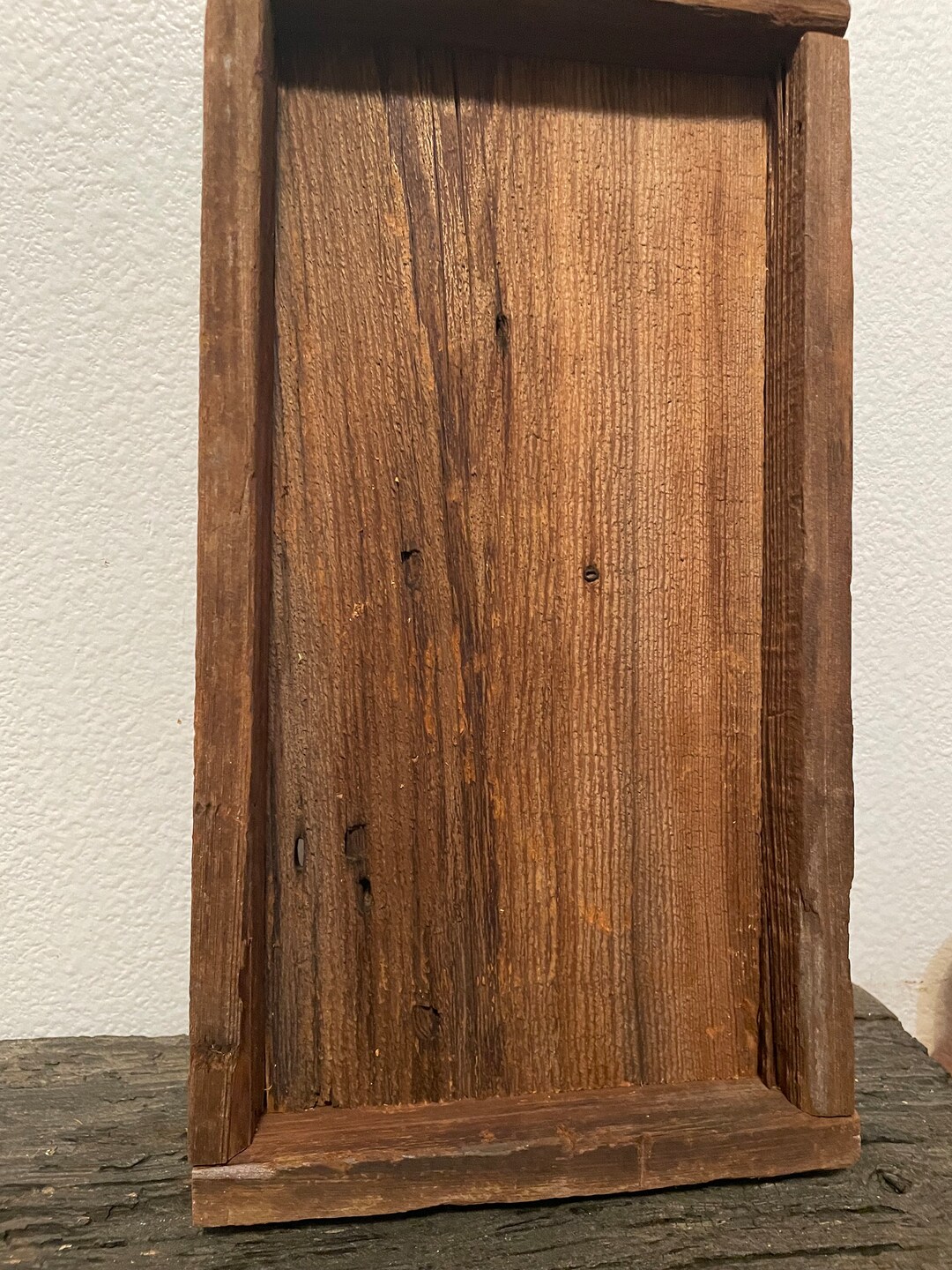 Rustic Wood Shadow Box - Etsy