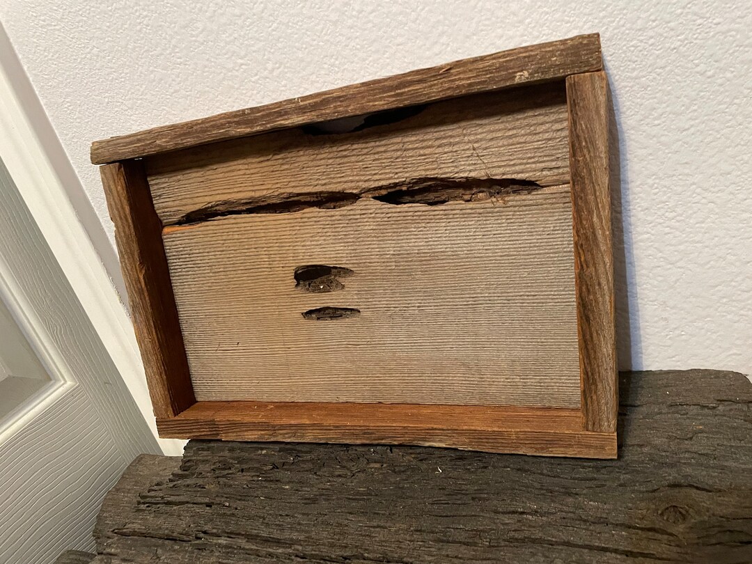 Rustic Wood Shadow Box - Etsy