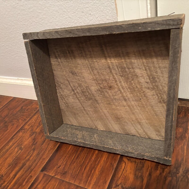 Shallow Wood Box - Etsy