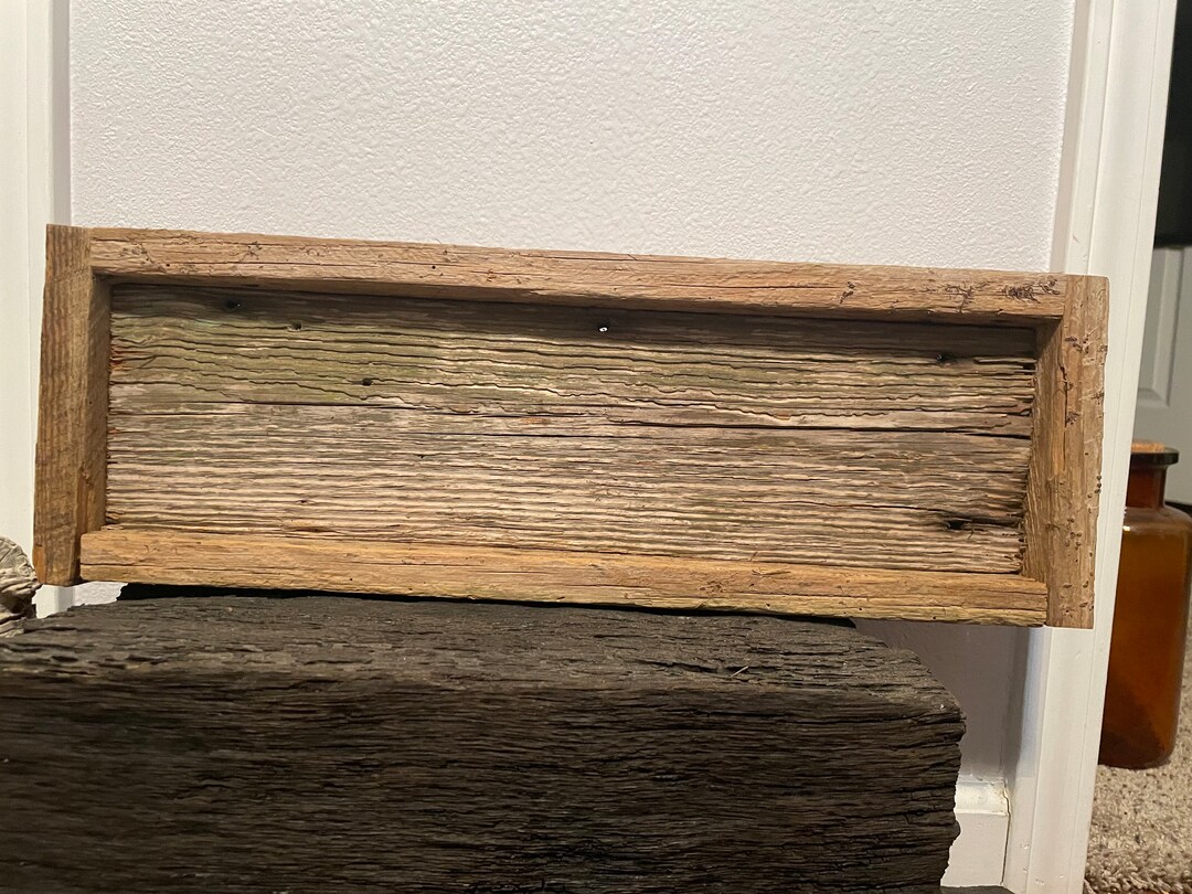 Rustic Wood Shadow Box - Etsy