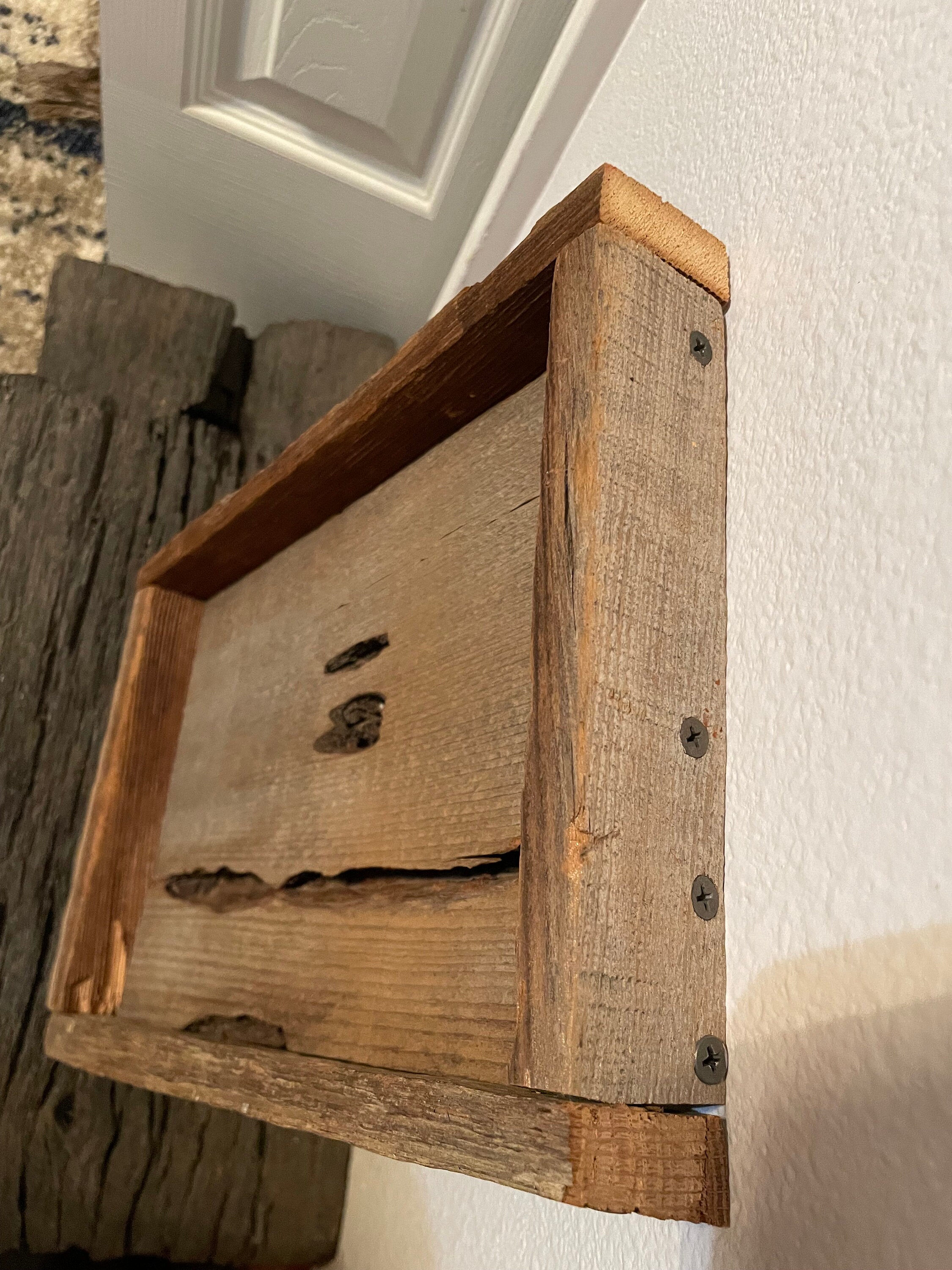 Rustic Wood Shadow Box - Etsy