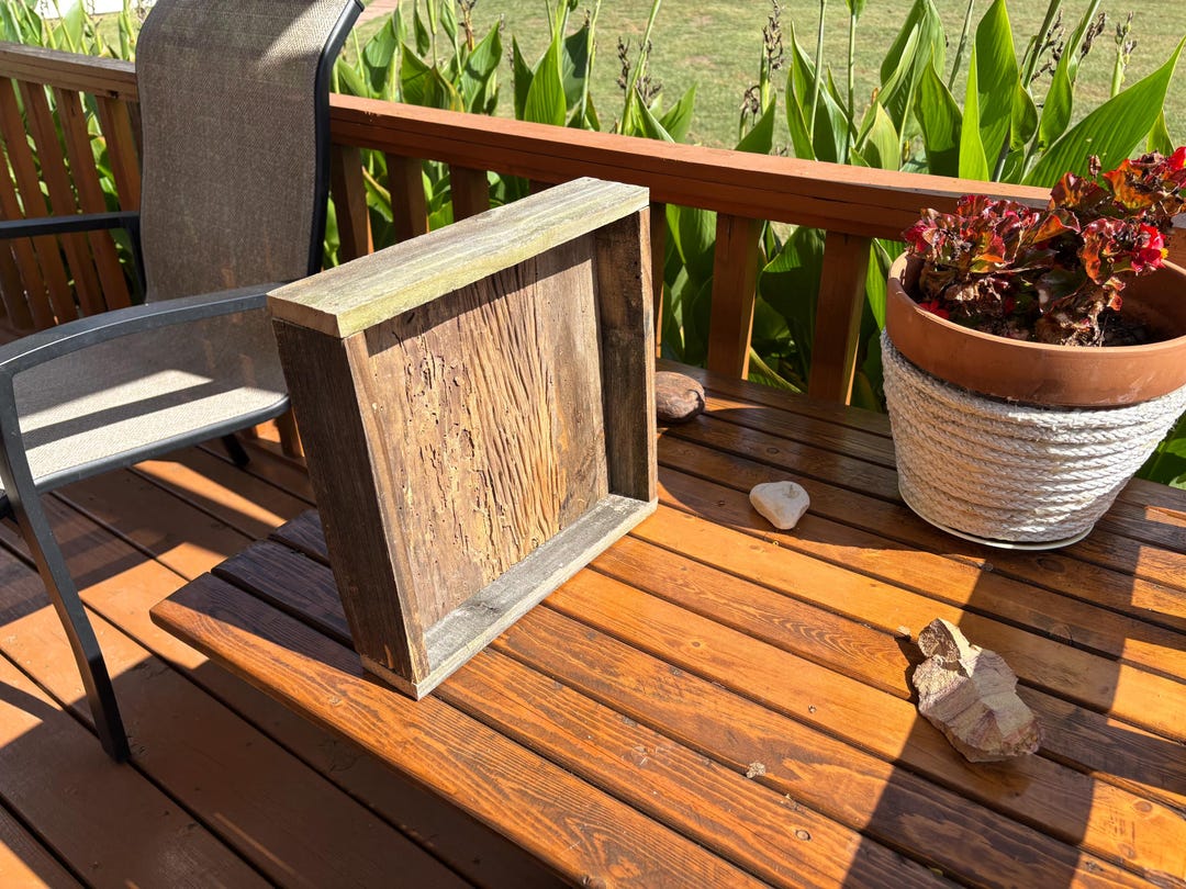 Rustic Wood Shadow Box - Etsy