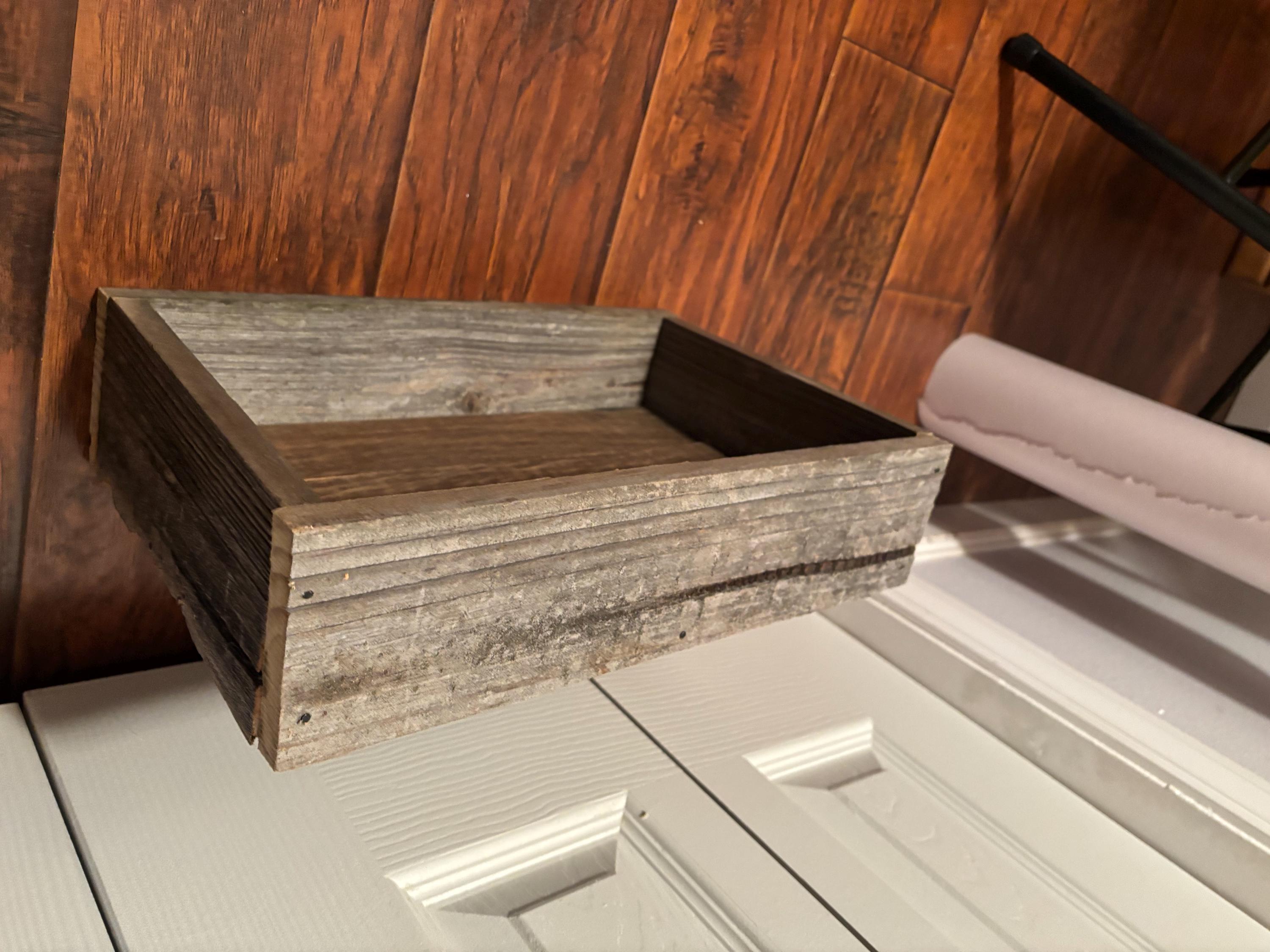 Rustic Wood Shadow Box - Etsy