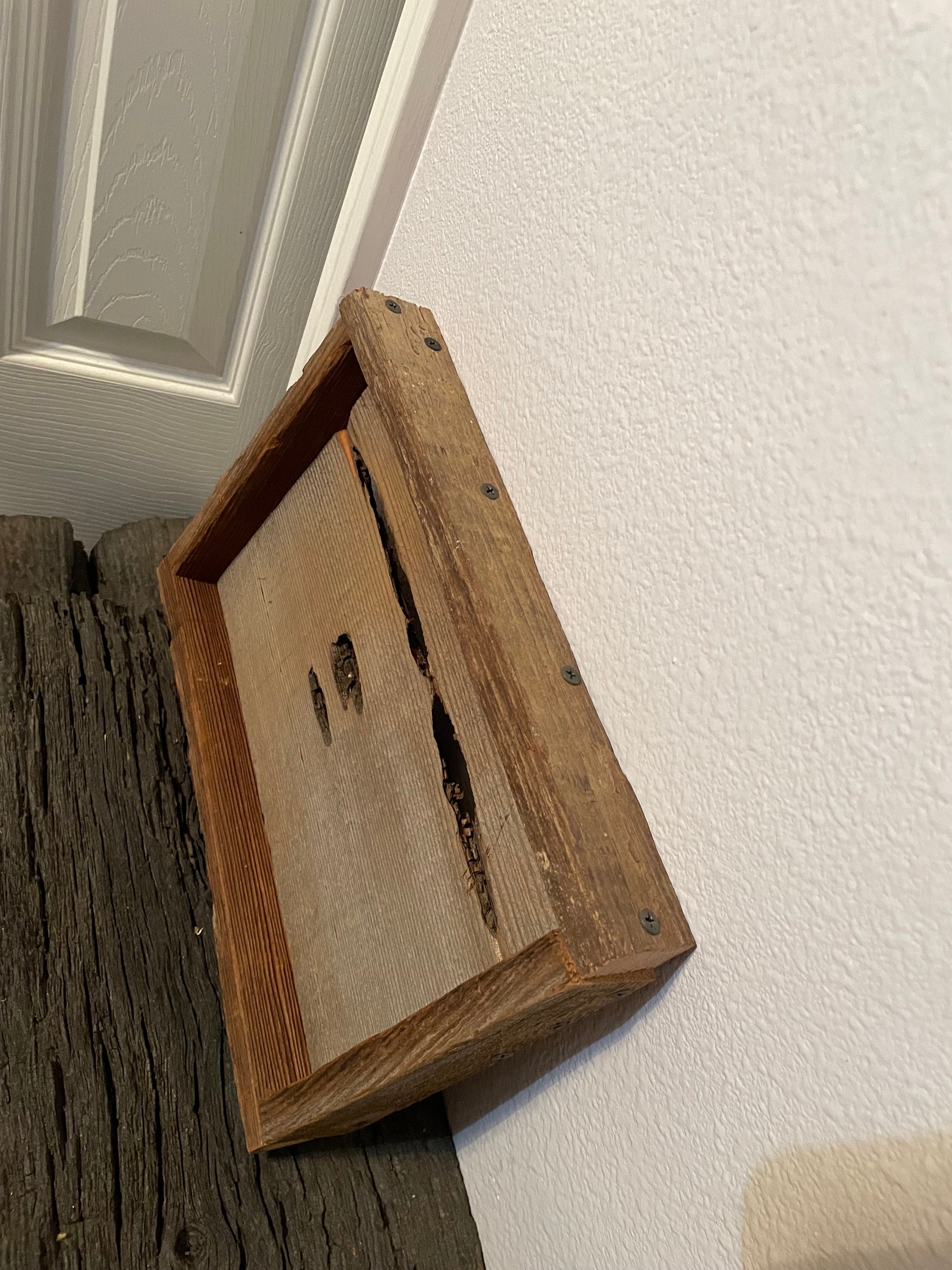 Rustic Wood Shadow Box - Etsy