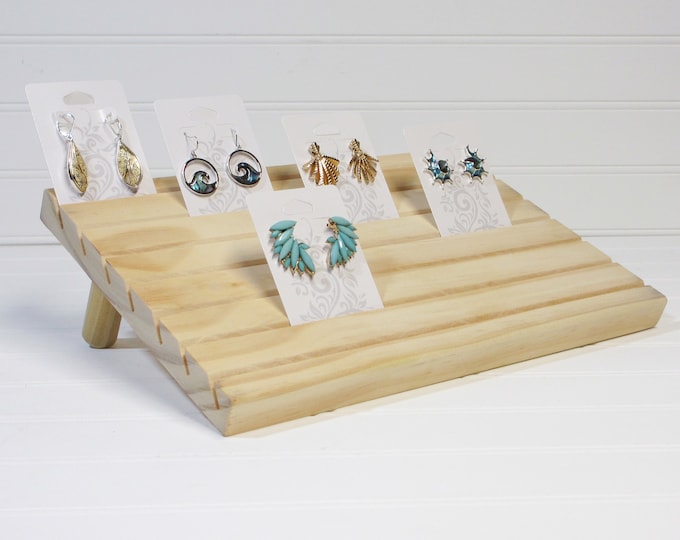 Earring Card Display Stand, Craft Show Earing Stand, Earring Display ...