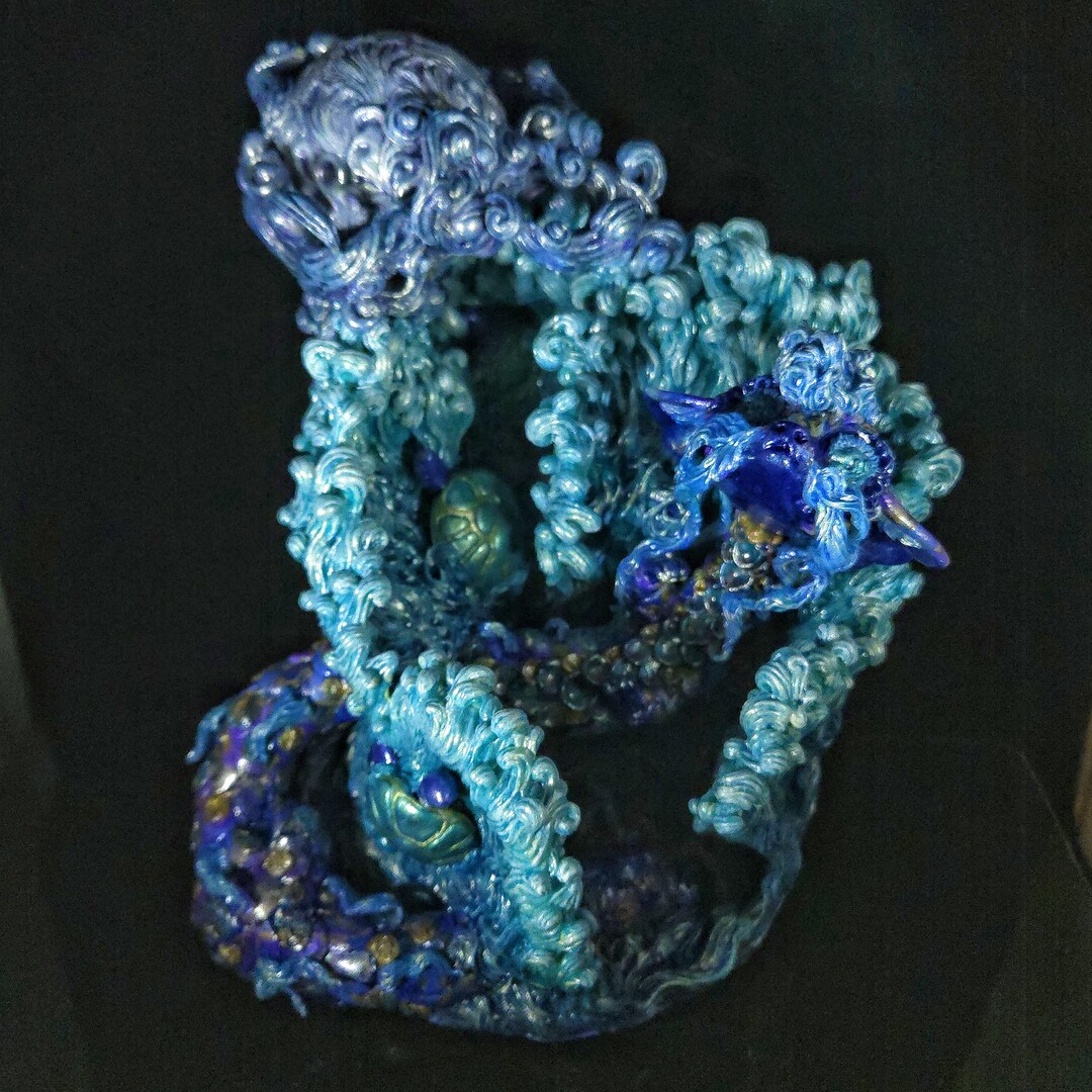 Water Dragon Sculpture (DW03) - Etsy
