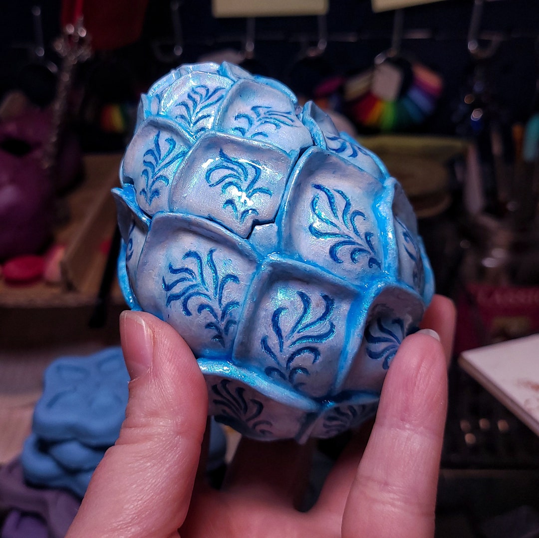 Frost Dragon Egg (E09) - Etsy
