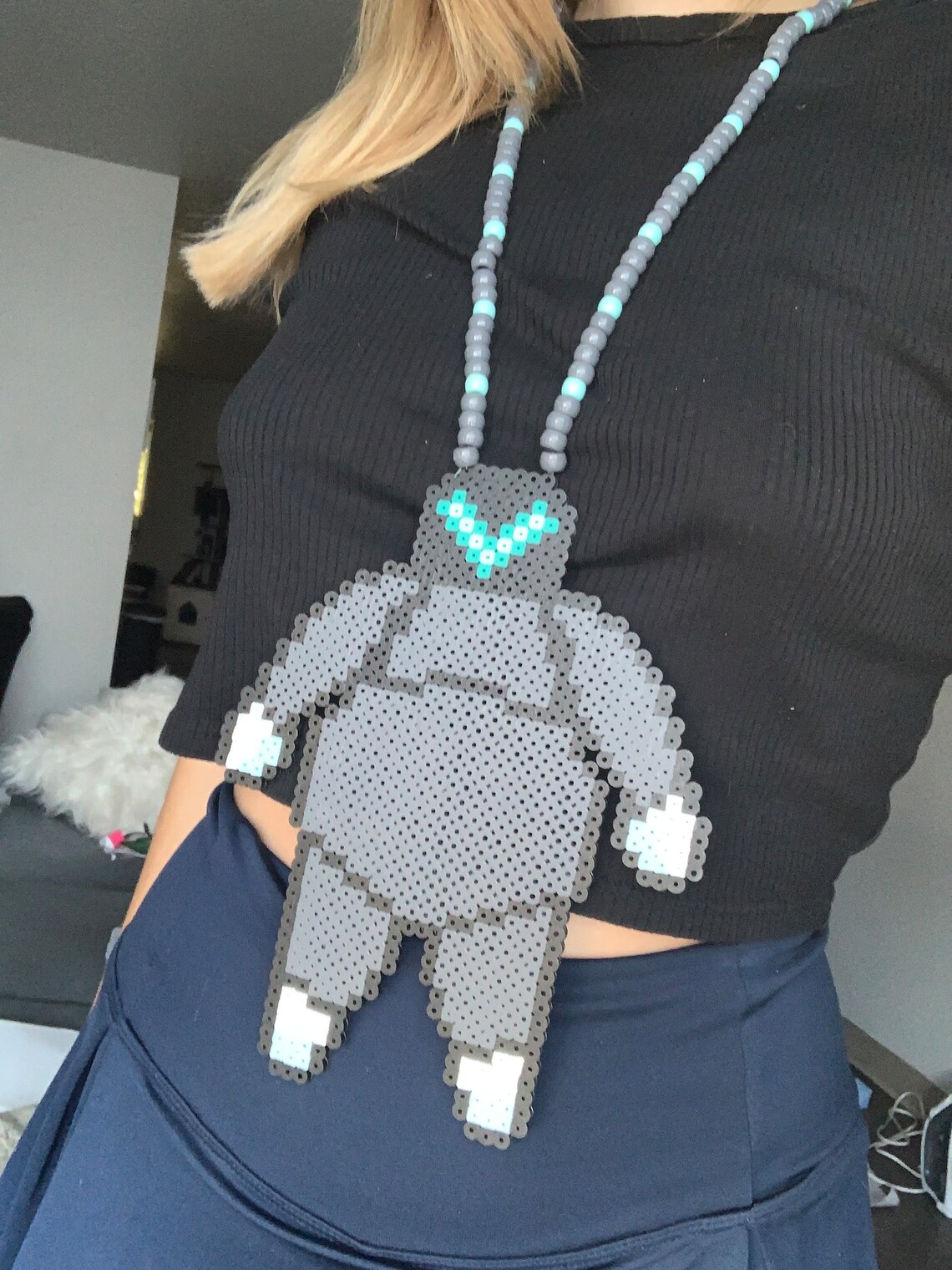 Dark Wobble Perler - Etsy