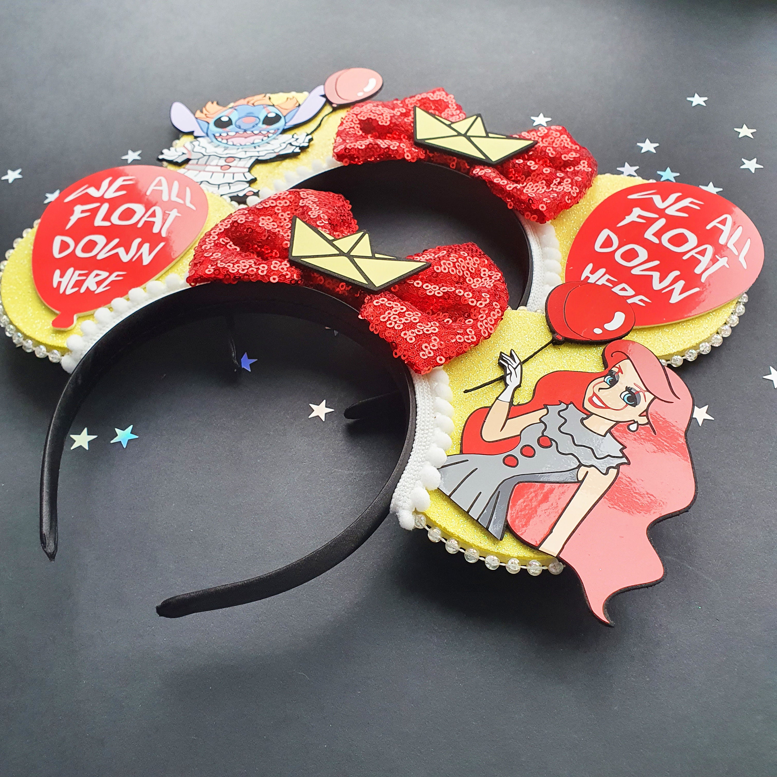 Ariel Pennywise IT We All Float Down Here Clown Halloween - Etsy